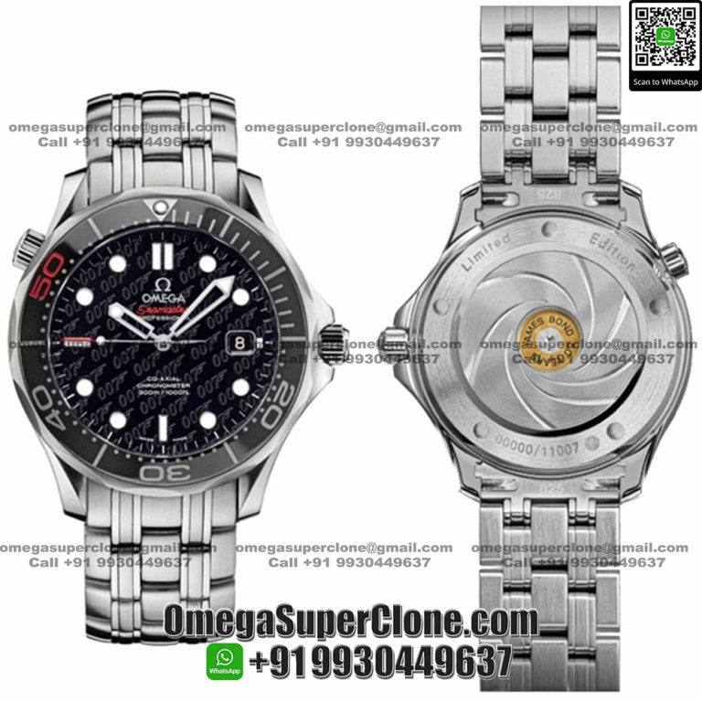 Omega Seamaster James Bond 007 Swiss Replica Watches | VSF Factory